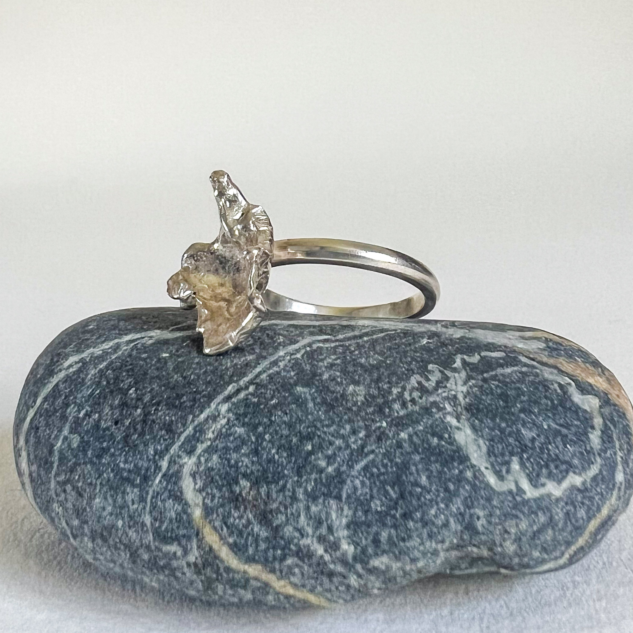 Salt Splash Ring – Laura Polley – size M - Porth